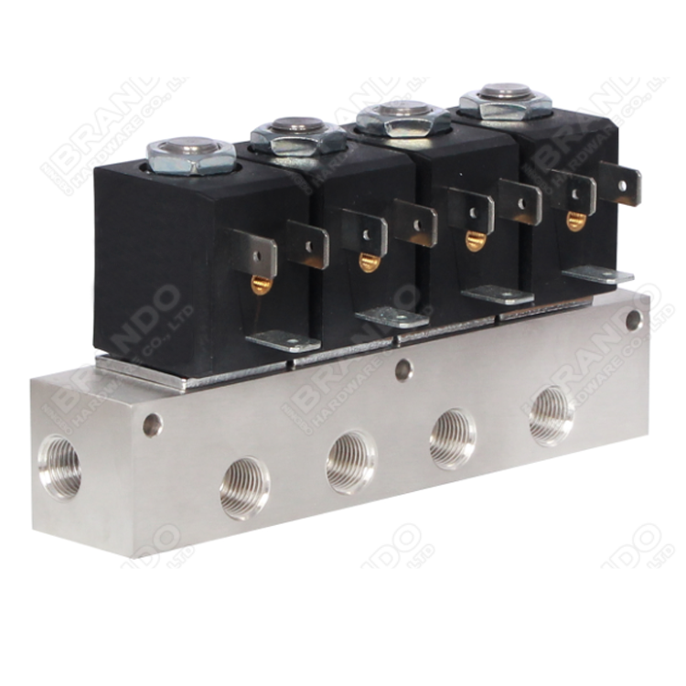 Espresso Coffee Making Machine Brass Solenoid Valve 220V China ...