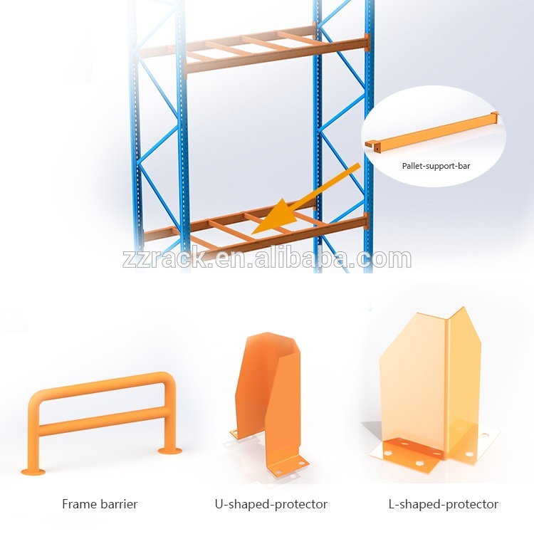 Metal Pallet Rack Storage Warehouse Automated Teardrop Pallet Racking ...