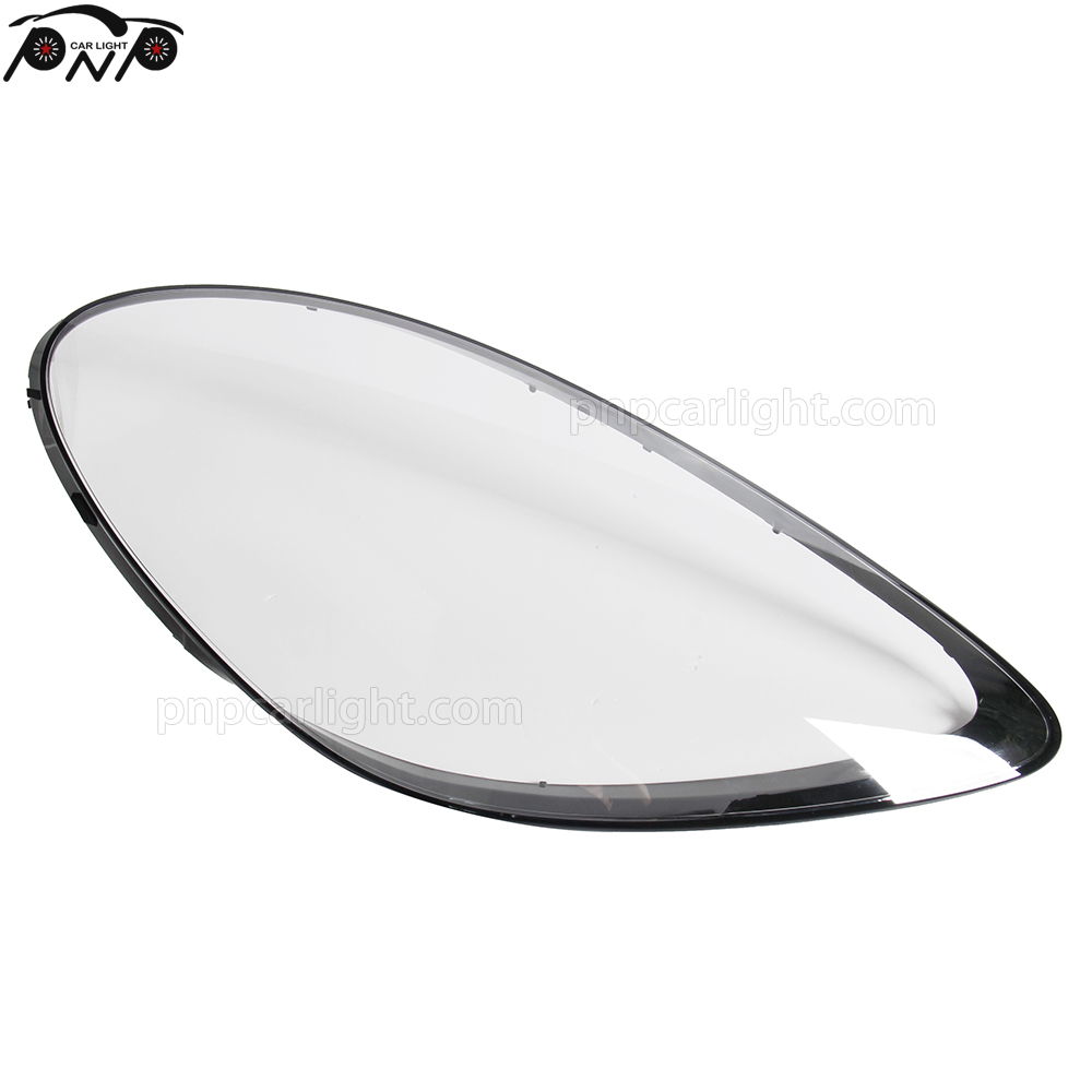 for Porsche 718 Boxster Cayman Spyder LED headlight glass lens cover ...