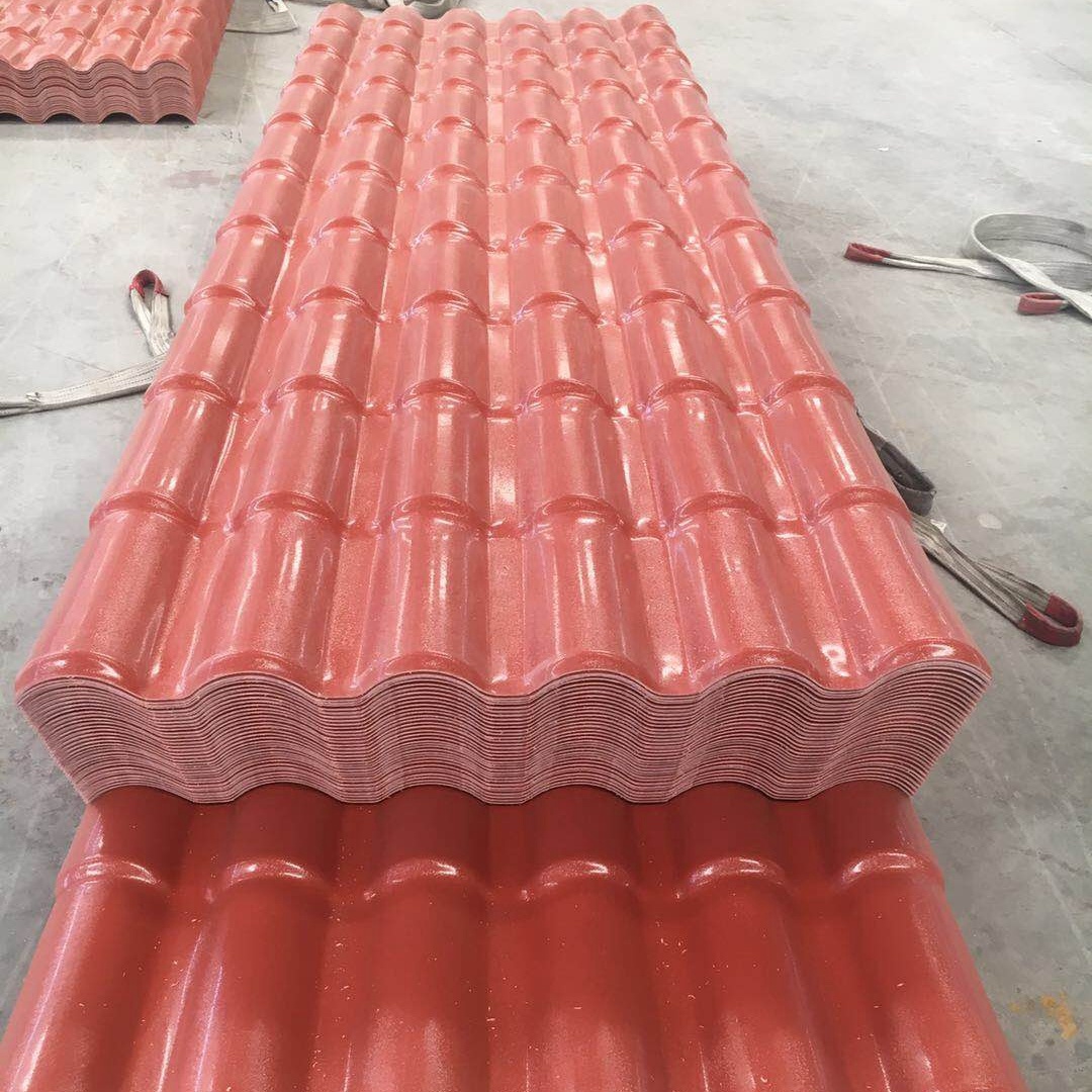Light Weight Pvc Roof Tile/plastic Tiles For Roof/roma Asa Pvc Plastic ...