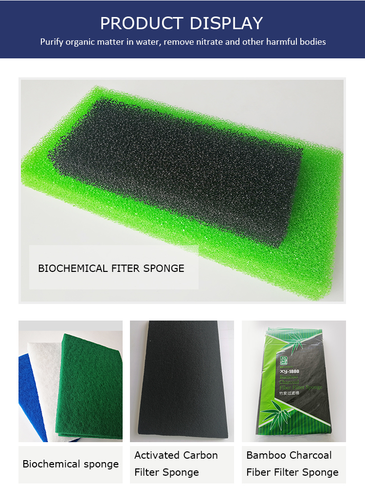 Reticulated Polyurethane Air Foam Eco-friendly Open Cell Colors Filter ...