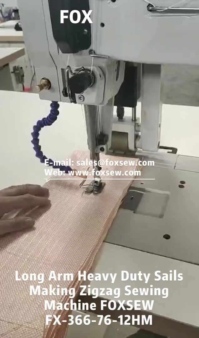 Long Arm Heavy Duty Sails Making Zigzag Sewing Machine Manufacturer in ...