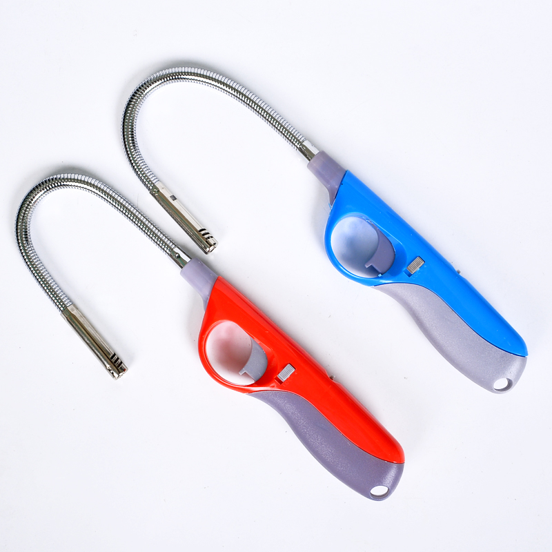 Utility Refillable Gas Lighter Flexible Tube Bbq Lighter Fireplace ...