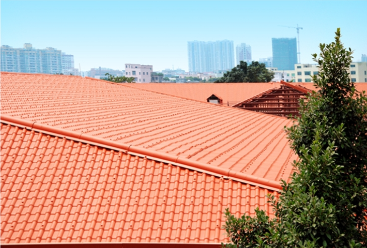 Light Weight Pvc Roof Tile/plastic Tiles For Roof/roma Asa Pvc Plastic ...