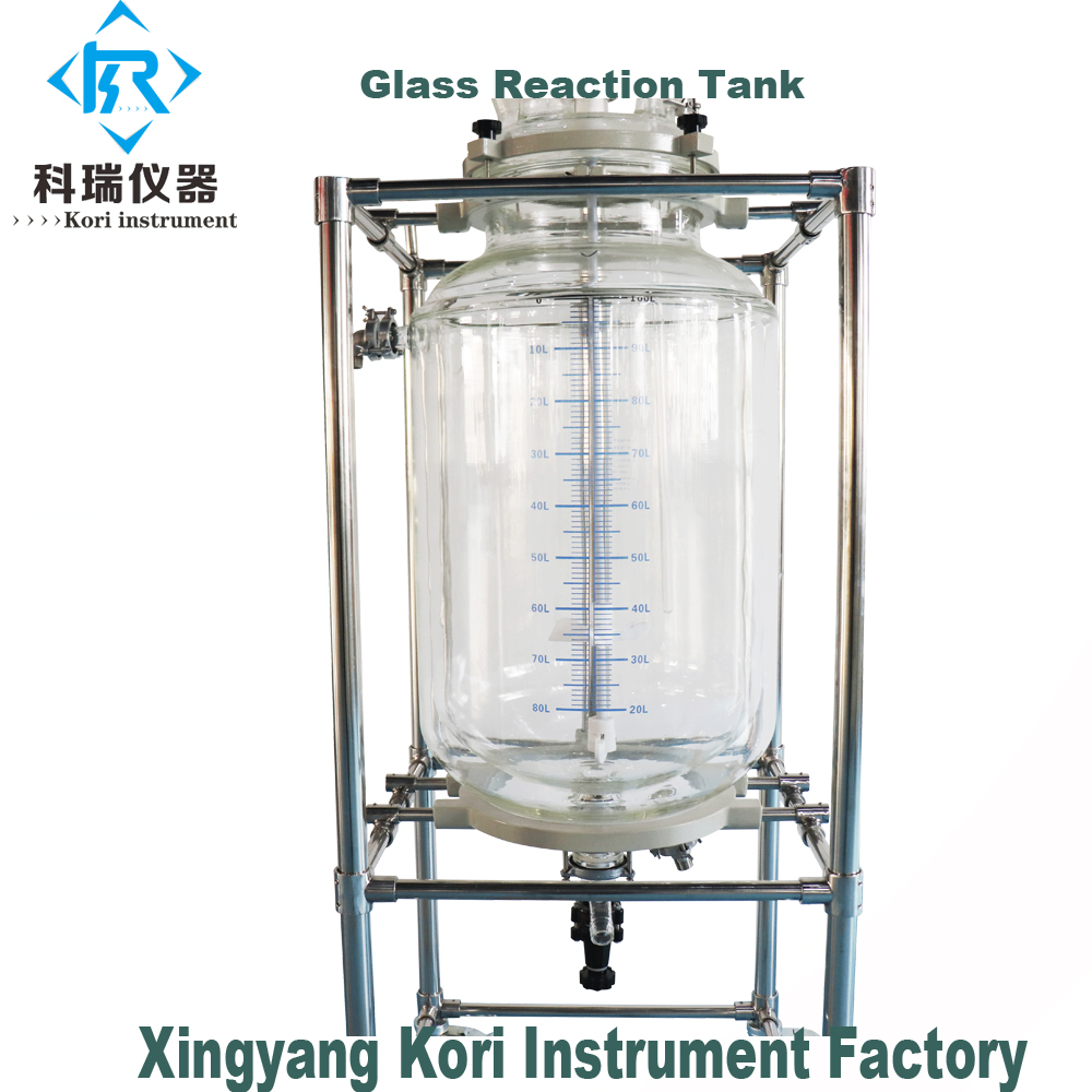 SF-200L Big size 200l glass reactor price China Manufacturer