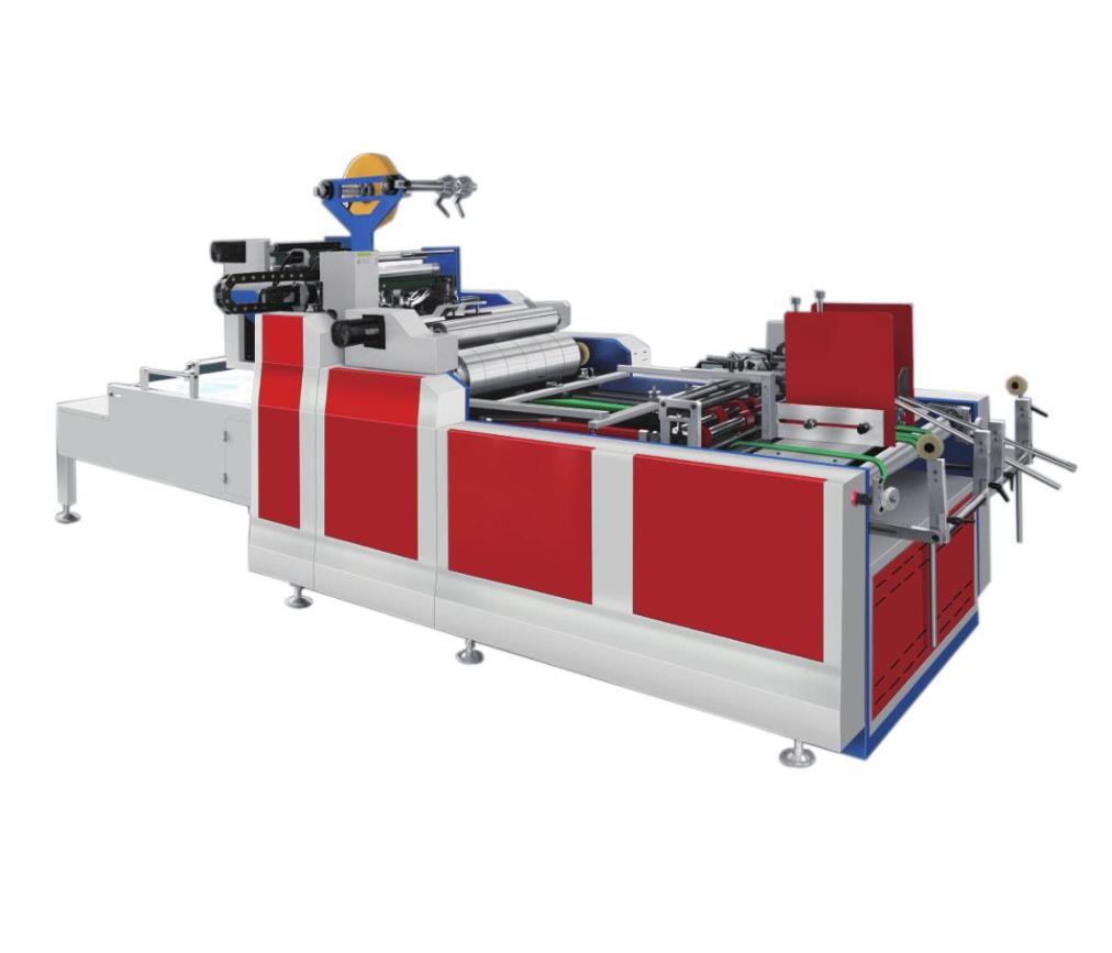 Automatic window patching machine with creasing and cutting China ...