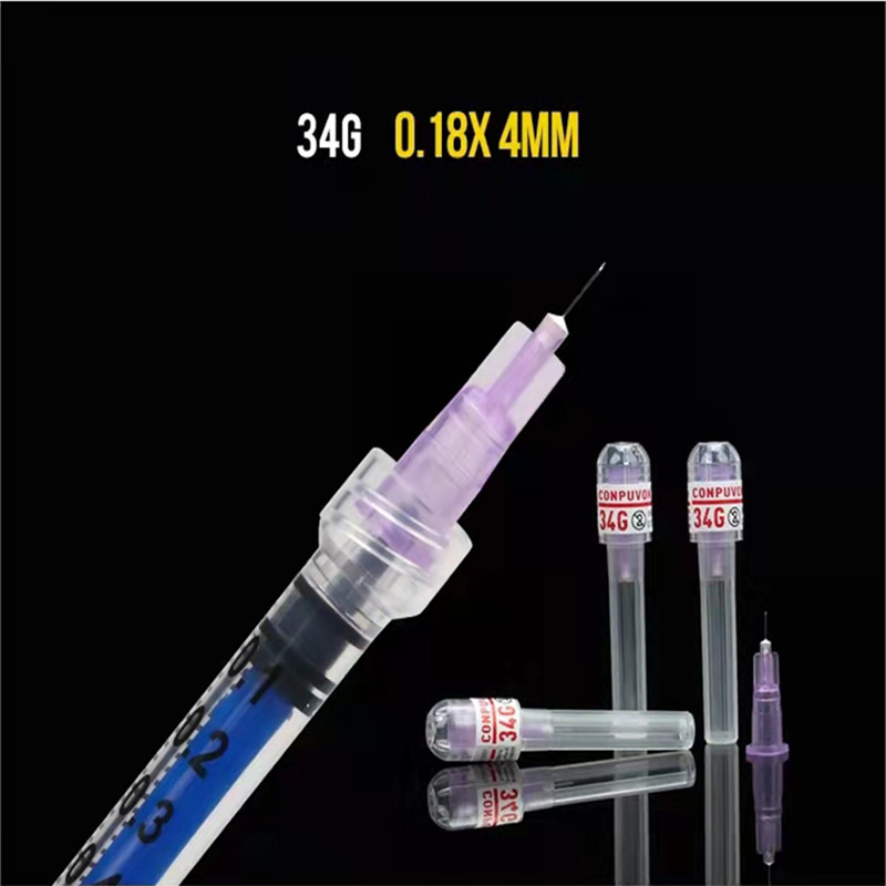 Conpuvon Disposable Skin Prick Needle 31g4mm 34g1.5 /4mm, High Quality ...