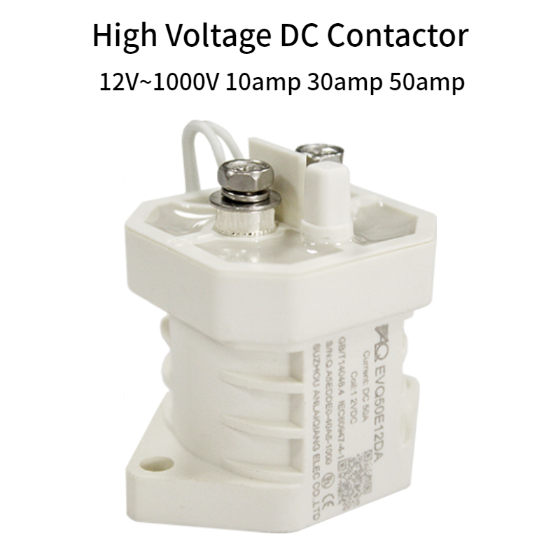 High Voltage Dc Contactor 12v~1000v 50amps Dc Relay, High Quality High Voltage Dc Contactor 12v ...