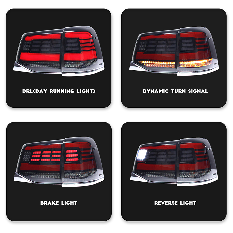 Hcmotionz 2016-2020 Toyota Land Cruiser Back Lamp, Bossgoo.com의 고품질 ...
