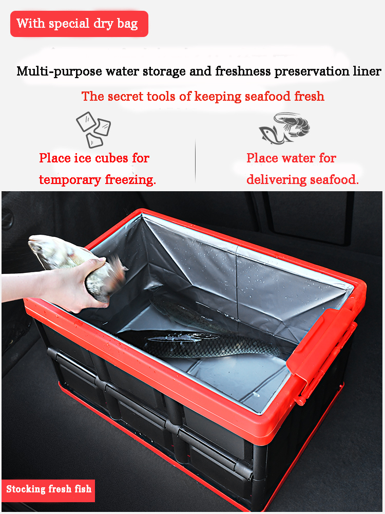 Anti-slip Pvc Collapsible Cargo Carrier With Waterproof Bag, High ...