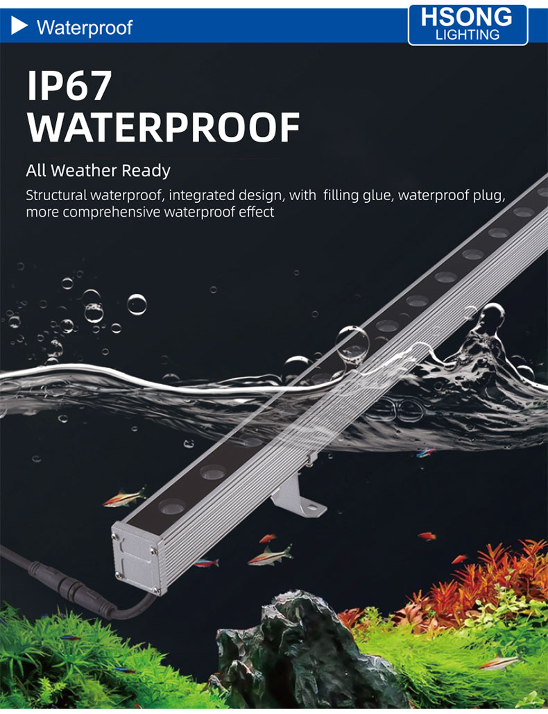 Hot!!! Ip67 Big Aluminum Led Wall Washer Bar For Project, High Quality ...