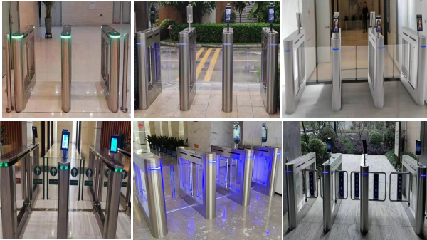 Slim Motorized Bi-directional Access Gate Is An Effective Crowd Control ...
