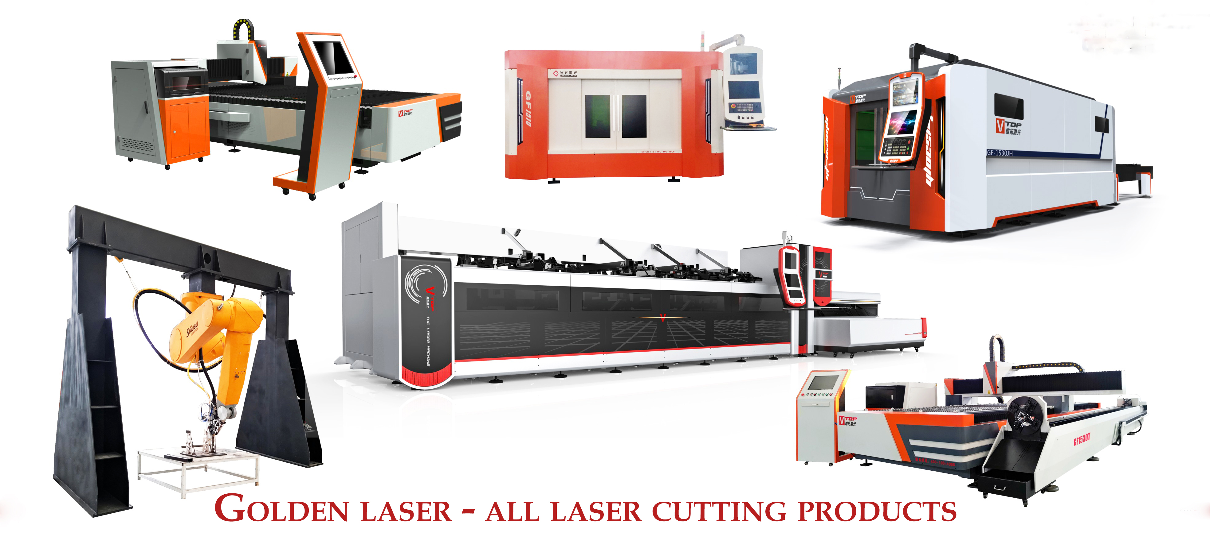 Golden Laser | Round Tube Square Tube Laser Cutting Machine P2060/p3080 ...