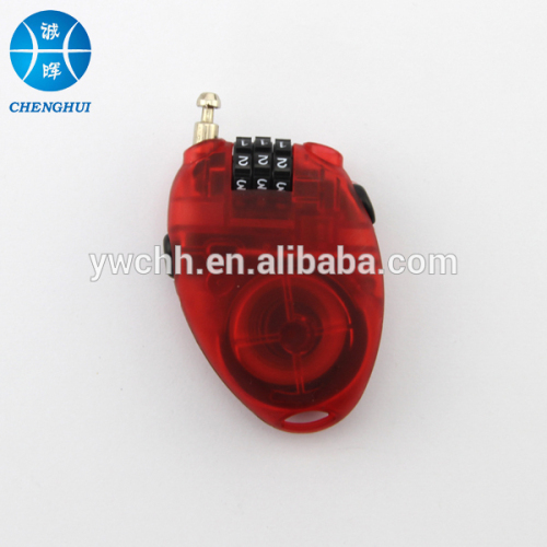 3 Digits Cable Retractable Plastic Luggage Combination Lock, High ...