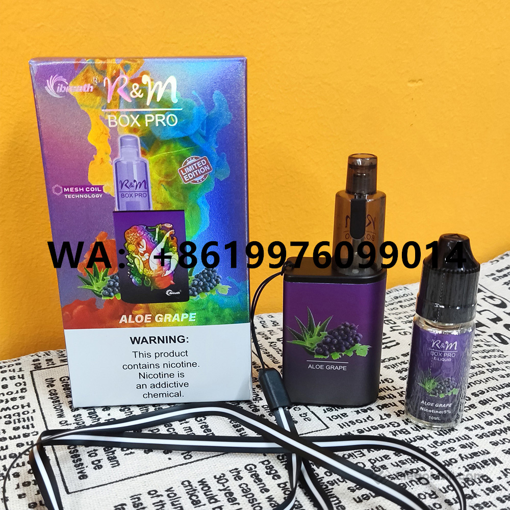 R & M Box Max 일회용 Vape 펜, Bossgoo.com의 고품질 R & M Box Max 일회용 Vape 펜