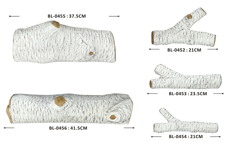 Able Medium Realistic Artificial Vented Gas Logs, High Quality Able ...