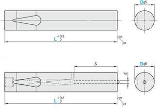 Misumi Standard Ball - Lock Punch Pin Skd11 / Skh51 Blanks, High ...