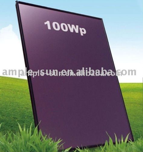 Thin Film Amorphous Silicon Solar Panel, 100 Watt, High Quality Thin ...