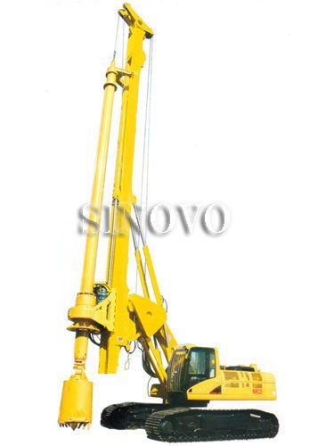 Rotary Drilling Rigs Track Shoe Width 700mm Rated Power 110kv, High ...