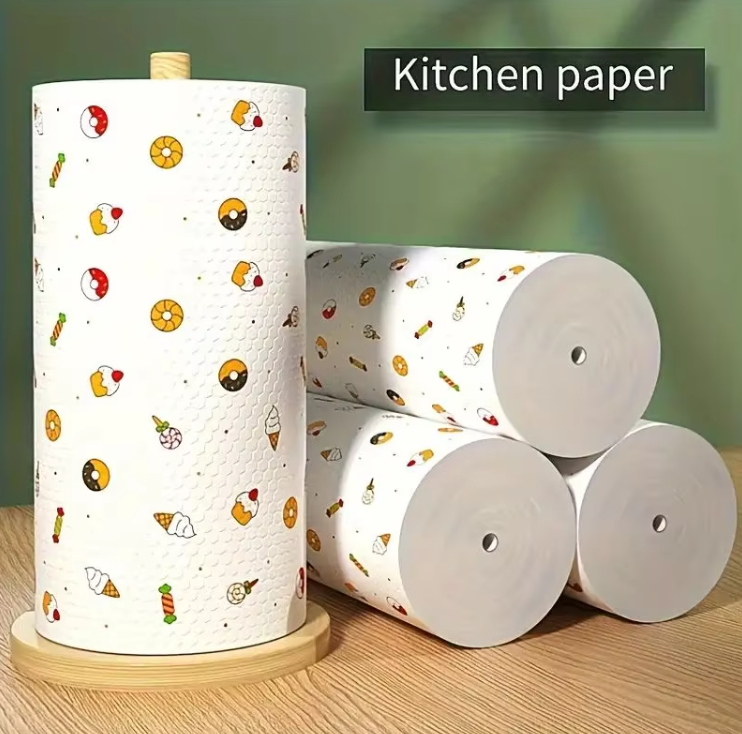 Printed Non-woven Kitchen Utensil Cleaning Kitchen Paper, High Quality ...
