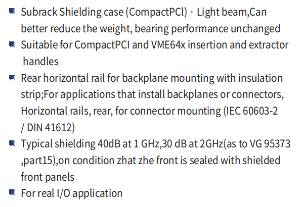 Rdekono Rittal Schroff Nvent Elma Chroma Ek+ 19\" 3u Subrack ...