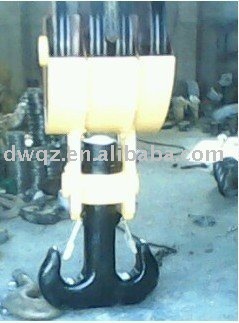 Cargo Lifting Double Hook Block, High Quality Cargo Lifting Double Hook ...