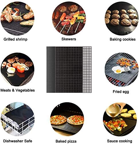 Food Grade Non-toxic Ptfe Fiberglass Bbq Mesh Mat, High Quality Food ...