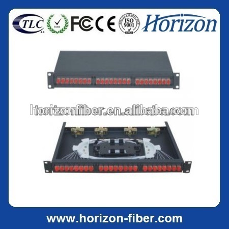 Rack Mount Sliding Fiber Patch Panel 24 Port Patch Panel Fiber Optic ...