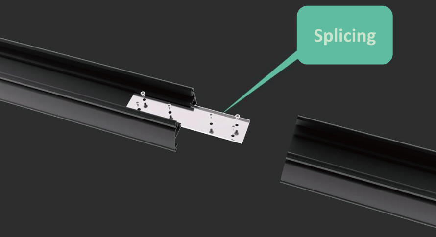 Low Glare Led Linear Trunking Lighting System, High Quality Low Glare ...