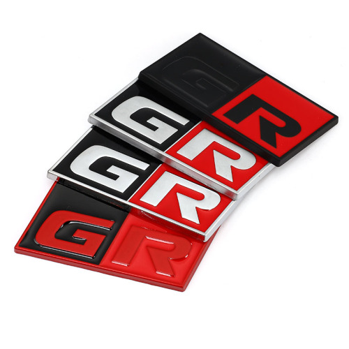Car Sticker Gr Sport Logo Decal Front Hood Grille For Toyota Hv Yaris ...
