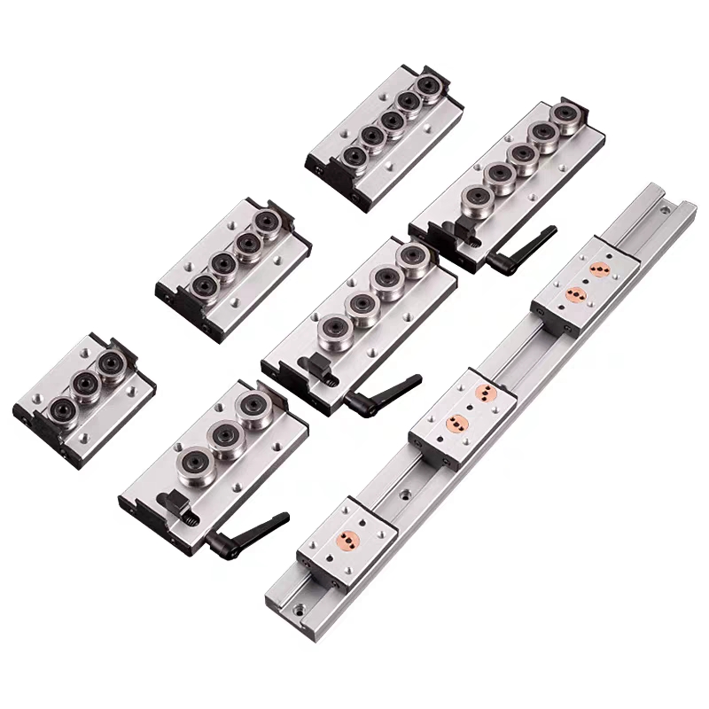 Aluminium Profile Dual-shaft Guide Rails Linear Motion Blocks Lgb6 Lgb8 ...