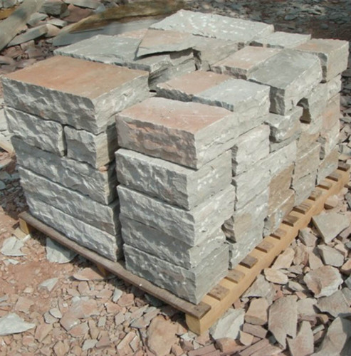 Green Sandstone Brick, Split Sandstone Paver Tile, High Quality Green ...