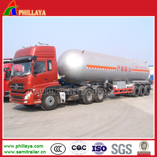Lpg Tank Trailer With Bpw Axles And Air Suspension, High Quality Lpg ...