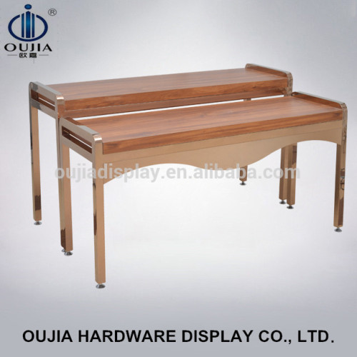 High Quality Tiered Display Table/wooden 2 Tier Table, High Quality ...