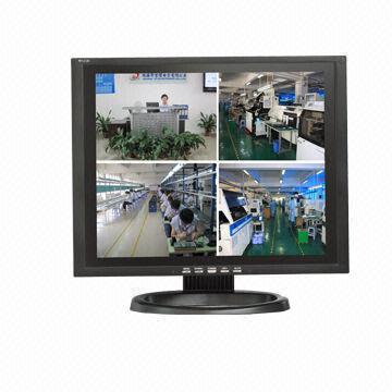 19-inch Quad Display Cctv Monitor With Protection Glass, 8ms Respond ...