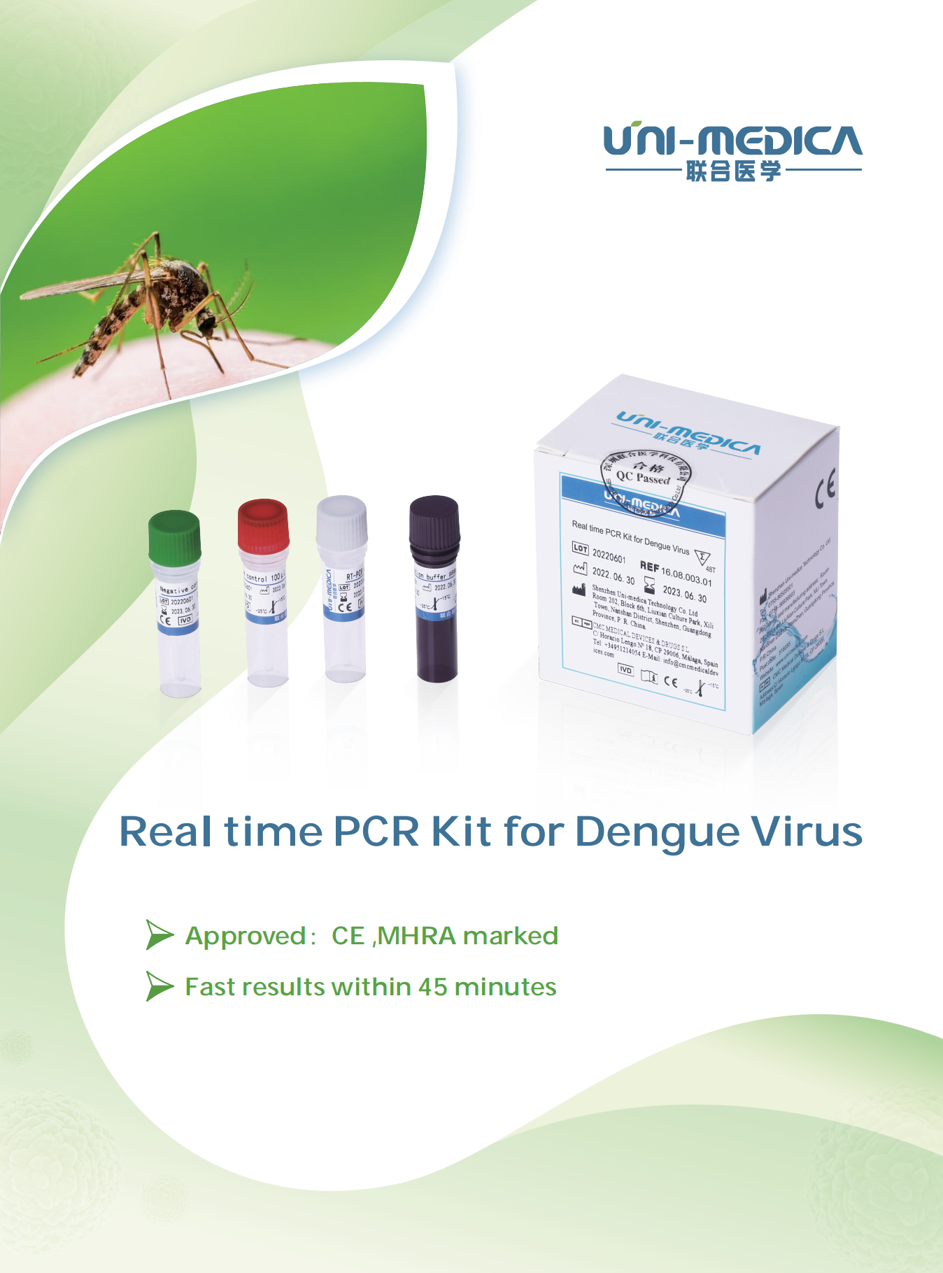 Real Time Pcr Kit For Dengue Virus, High Quality Real Time Pcr Kit For ...