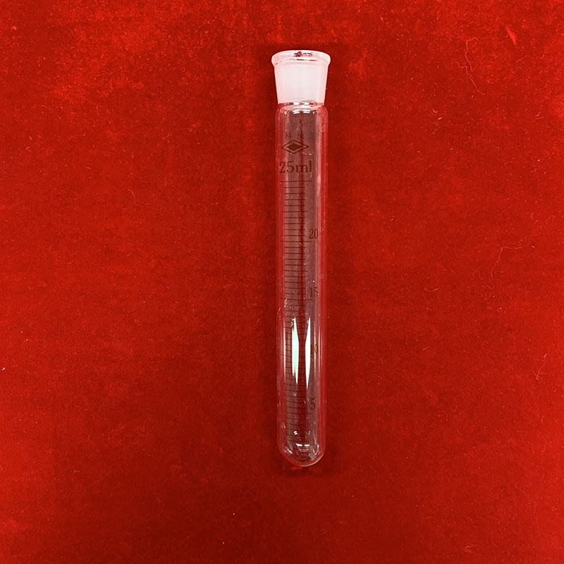 Borosilicate Round Bottom 25ml Graduated Test Tube, High Quality ...
