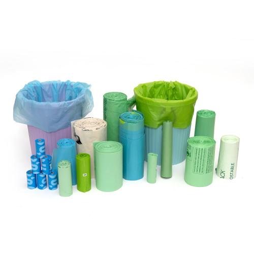 Plant-based Trash Can Liners 100% Biodegradable Compostable, High ...