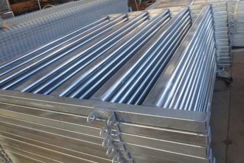 Galvanized Oval Rail Cattle Yard Panel Horse Panel Yard, High Quality ...