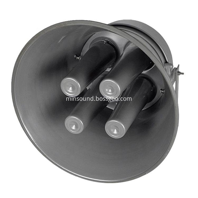 High-powered Siren Horn Loudspeaker With Four Driver Units, High Quality High-powered Siren Horn ...