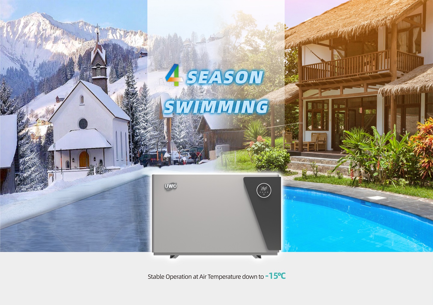 VariPool Honor Side-discharge Inverter Pool Heat Pump China ...