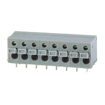 250v 10a Pcba Screwless Terminal Block Connector With 5.0mm Pin Spacing ...