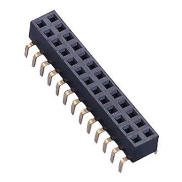 2.54mm Female Headers, Dual Row, High Quality 2.54mm Female Headers ...