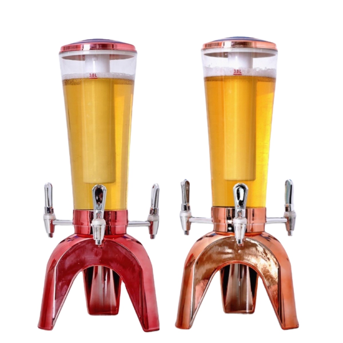 3-litre Portable Chinese Restaurant Beverage Dispenser Tower With Three ...