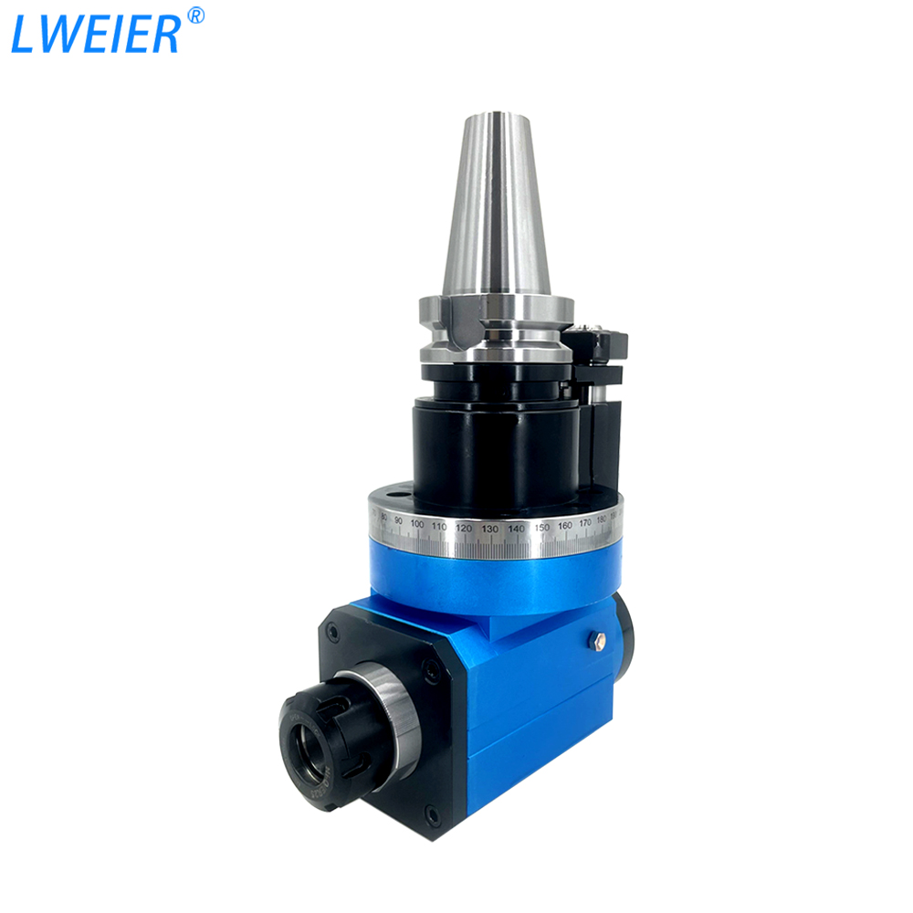 Lweier 90 Degree Cnc Angle Head For Horizontal Milling Bt30 Bt40 Bt50 ...
