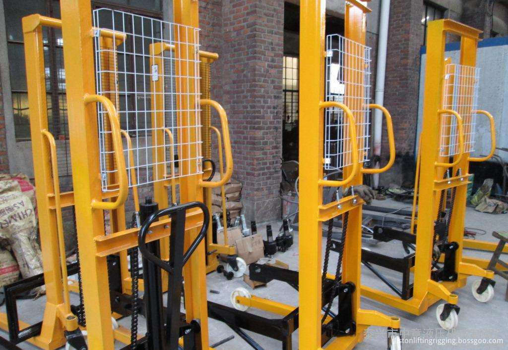 2ton Hand Pallet Truck Stacker Hydraulic Manual Forklift, High Quality ...