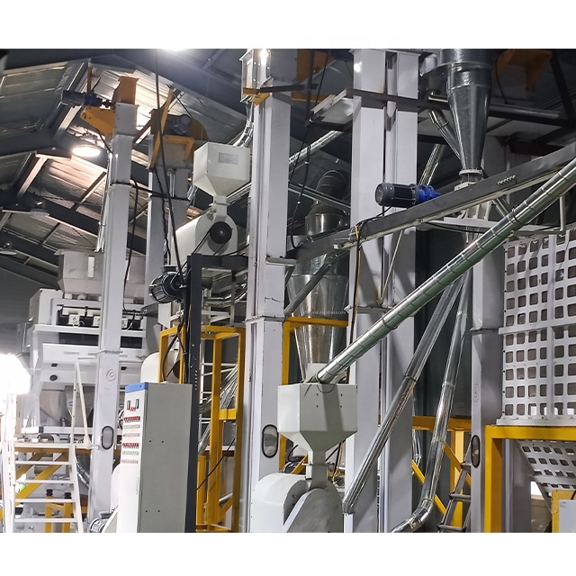 Red Lentil And Split Pea Processing Line: Cleaning, Dehulling, And ...
