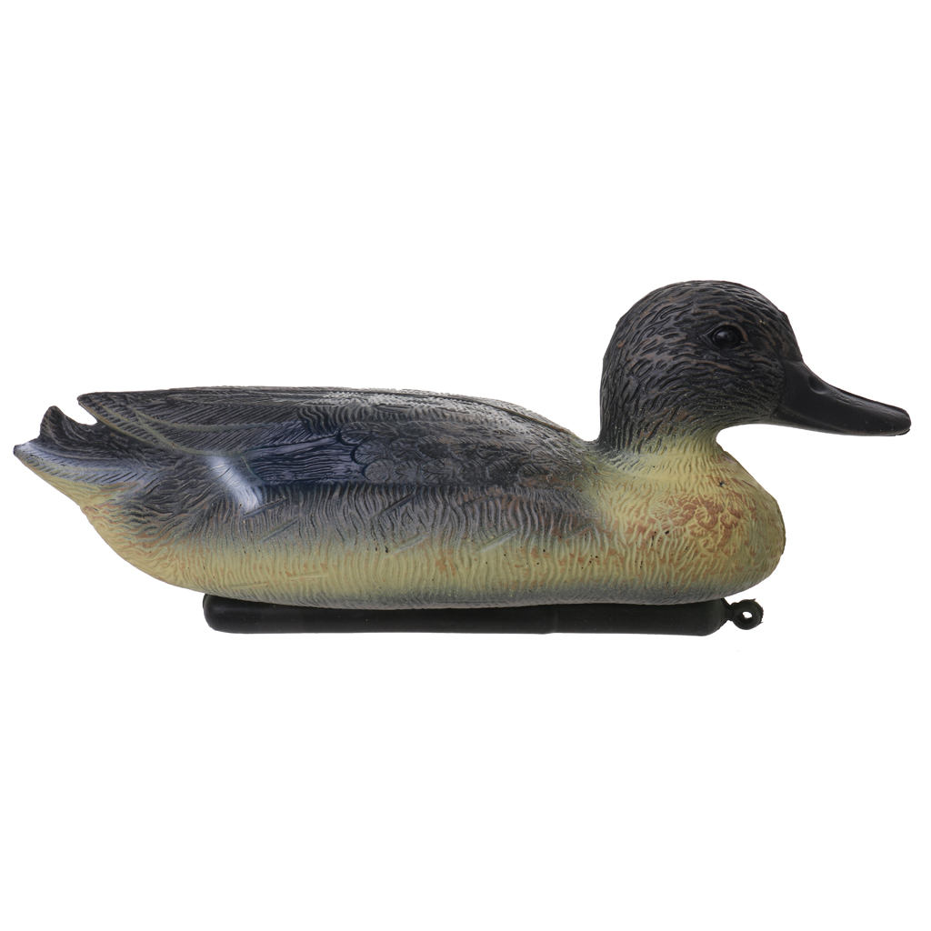 1 Pcs Water Floating Lifelike Mallard Duck Decoy Pe Drake Garden ...