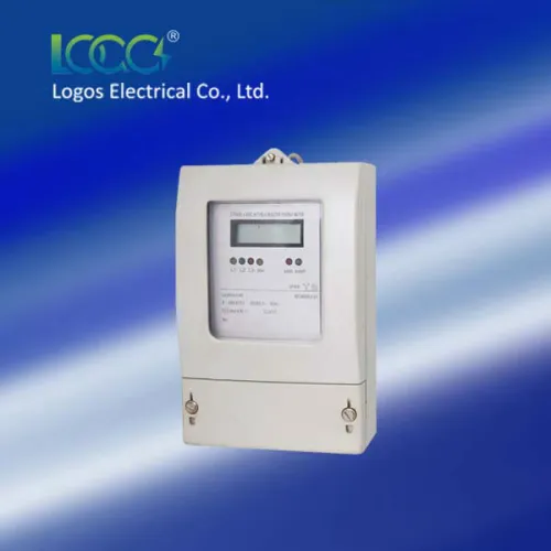 Three Phase Active And Reactive Electronic Lcd Energy Meter Electricity
