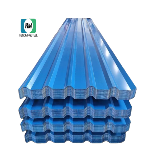 Coloured Zinc Corrugated Profile Roofing Sheet, High Quality Coloured ...